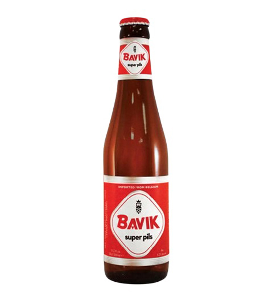 Bia Bavik Super Pils 5,2% Bia Bỉ Nhập Khẩu – chai 330ml